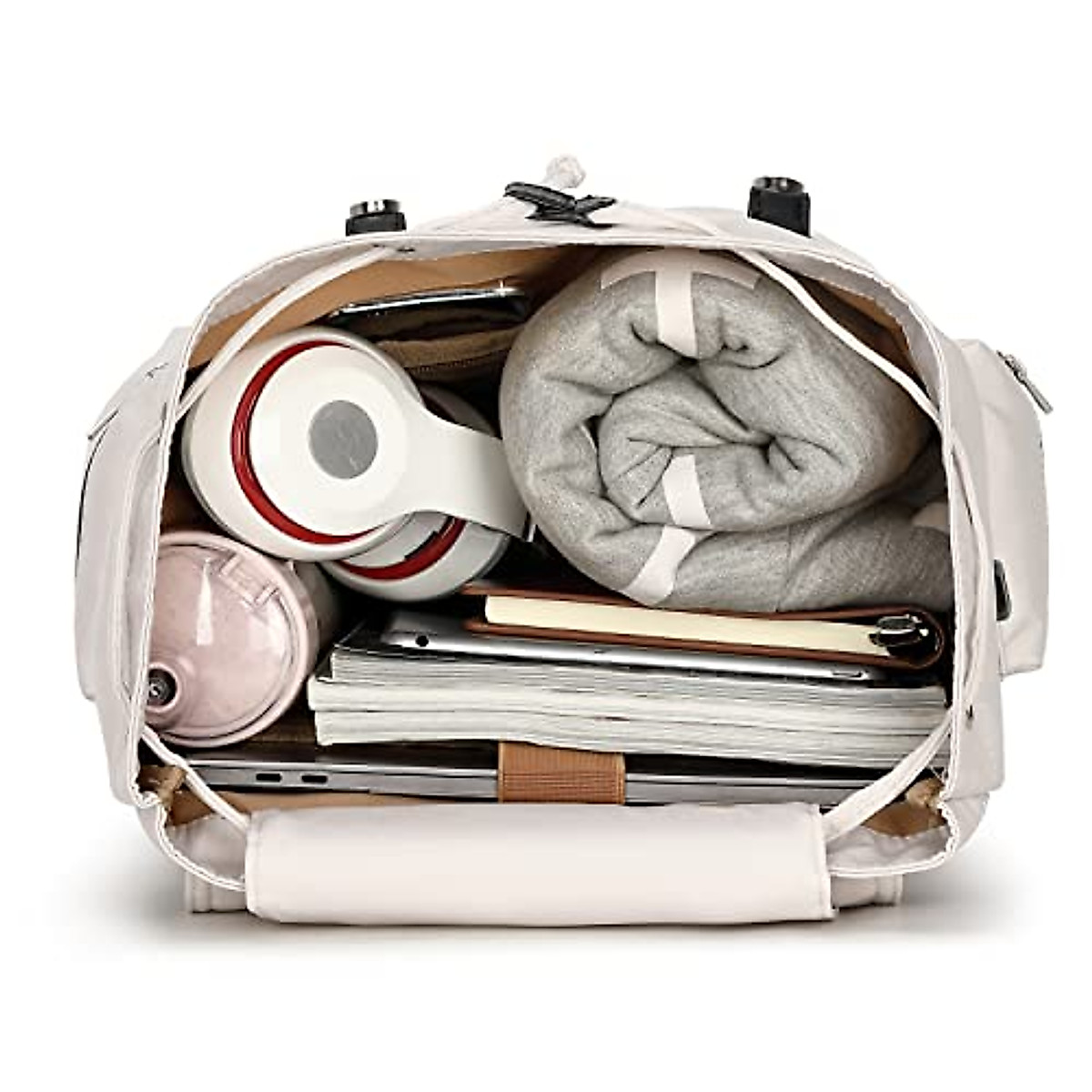 Bluboon Laptop Backpack Women Men 15.6 Inch College Backpack with Charge Port School Bookbag Waterproof Casual Daypack Backpack for Travel Work