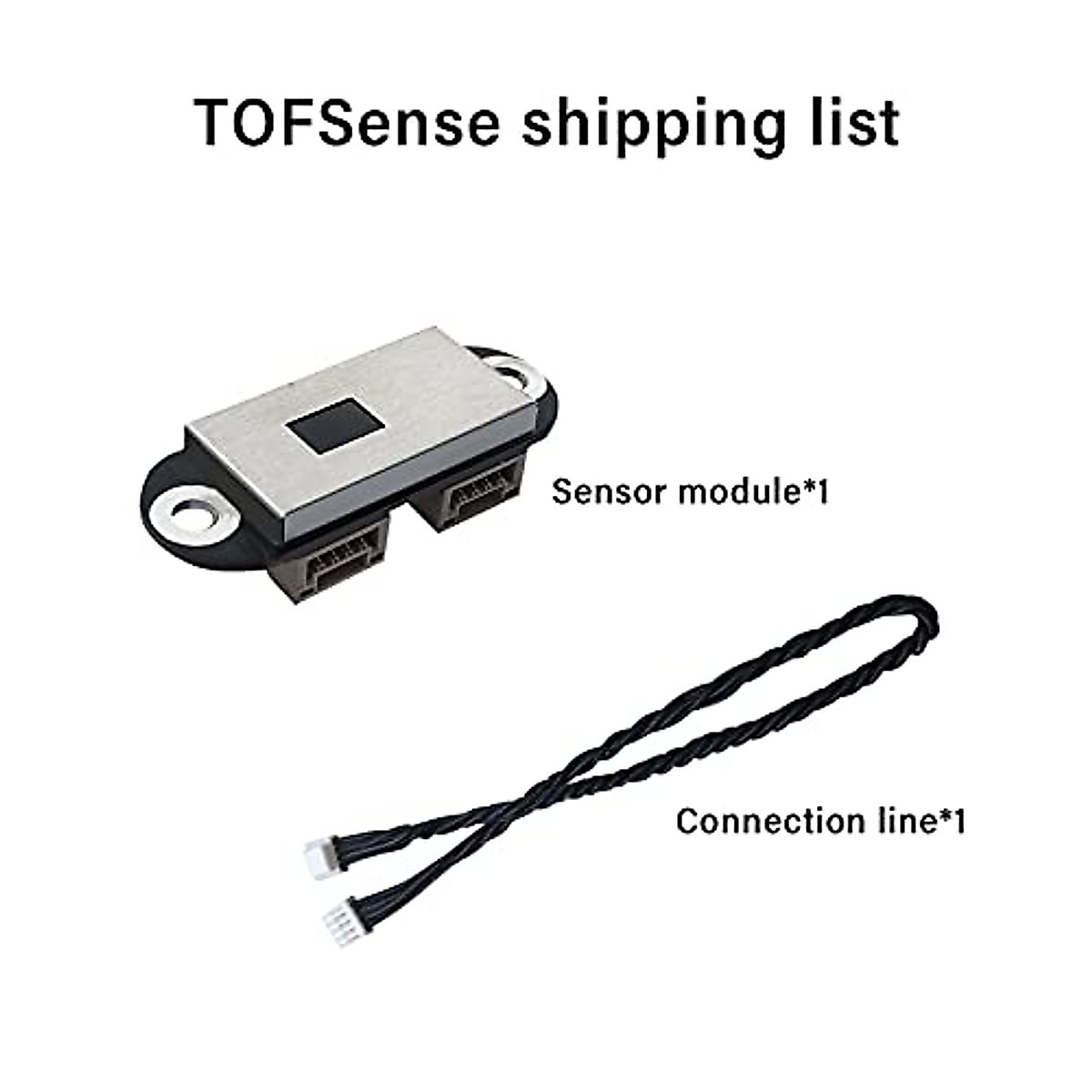 youyeetoo Nooploop TOF Lidar Sensor, Range 8M(26FT) FOV 27° Resolution 1mm 10Hz Support Cascade Multiple Communication interfaces,Raspberry Pi, Arduino Lidar Sensor (TOFSense)