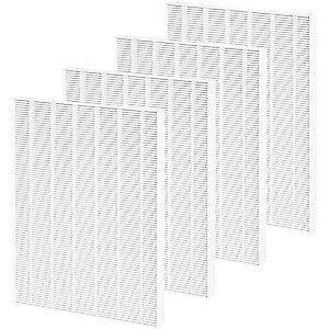 Fizerneer 115115 Size 21 Replacement Filter A Compatible with Winix C535 C909, Winix PlasmaWave 5300, 6300, 5300-2, 6300-2, P300 Plasma wave Air Purifier, True HEPA Filter Only 4 Pack