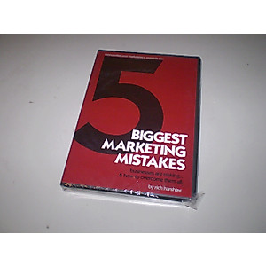 5 Biggest Marketing Mistakes Businesses Are Making And How to Avoid Them - Audio CD
