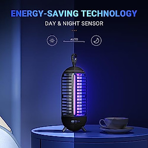 Bug Zapper Outdoor & Bug Zapper Indoor & Portable Camping Bug Zapper USB Mosquito Zapper Fly Trap,Bug Zapper Electric Trap Ideal for Fly Traps (2 Pack)