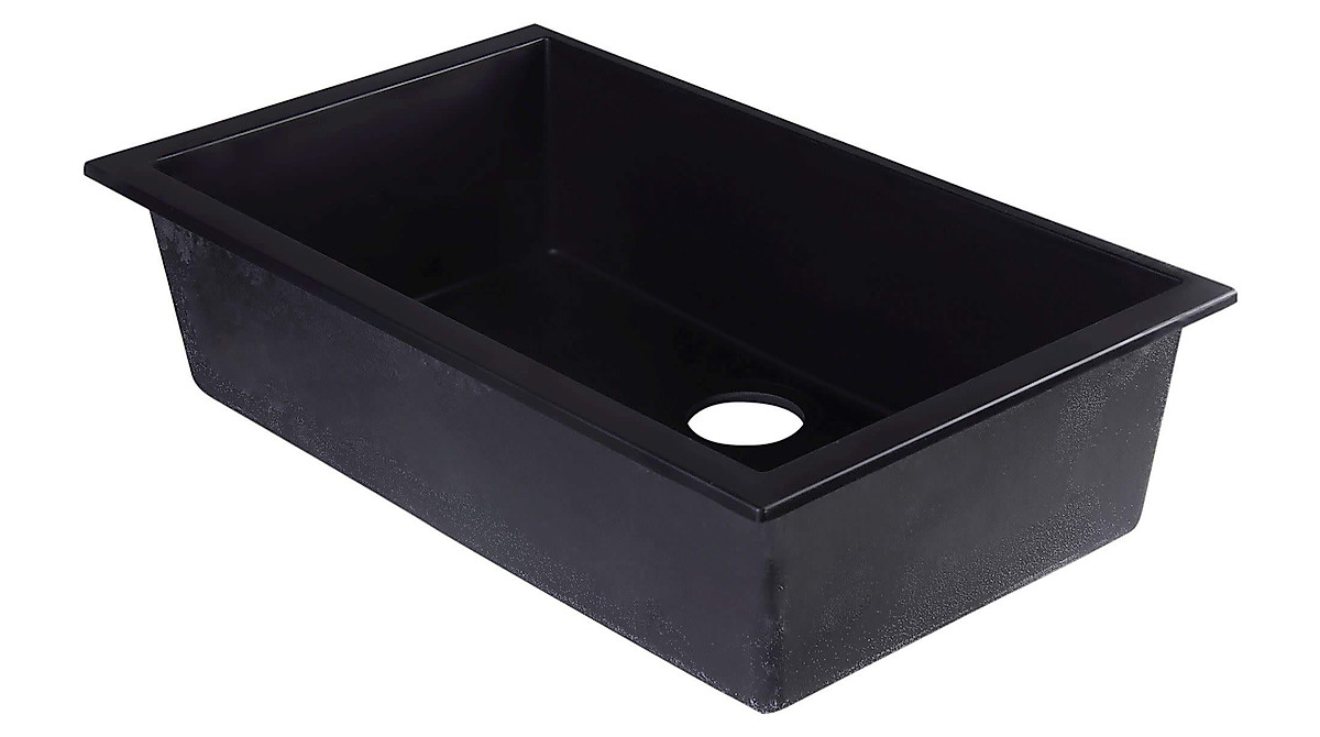 ALFI Brand 30" Granite Composite Kitchen Sink - White