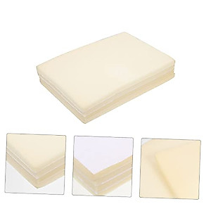 BESTOYARD 16 pcs Box jewelry box pad earring display tray foam ring holder insert jewelry tray insert earring sponge tray jewelry dish white drawers jewelry sponge holder mosaic ring bracket