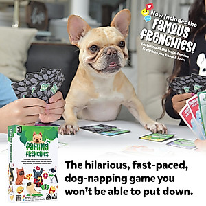 Farting Frenchies - Fast-Paced Strategic Card Game for Kids & Adults - Simple Setup, 20 Min Playtime, 2-4 Players, Ages 7+