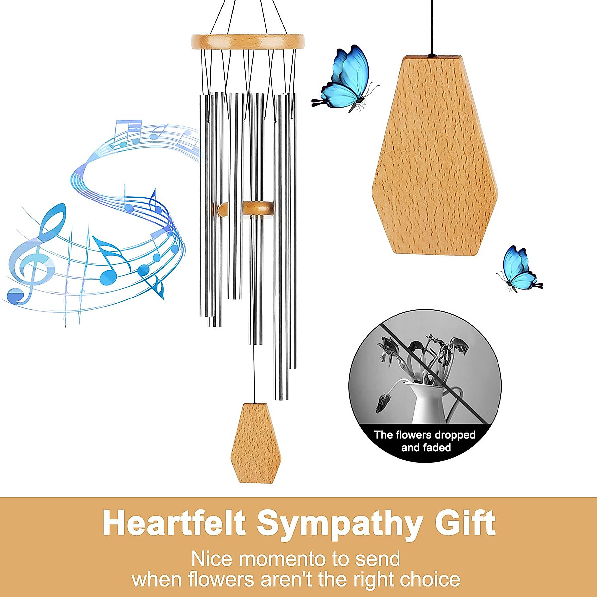 Personalized Pet Memorial Wind Chime, Custom Pet Wind Chimes, Loss of Pet Sympathy, Dog Memorial, Pet Loss of Dog Remembrance, Dog Sympathy Wind Chime, Pet Sympathy, Dog Loss