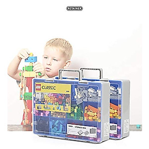 Bins & Things Pink 3-Tier Toy Storage Organizer with Adjustable Compartments - Toy Organizers and Storage Bins for Kids’ Room, Fit for Hot Wheels, Dolls, Lego, Arts and Crafts Supplies