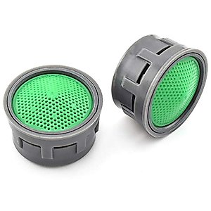 OZXNO 2 PCS Insert Faucet Aerator 1.5 GPM Flow Retrictor Replacement Parts for Bathroom Kitchen …