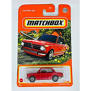 Matchbox 2022 - 1969 BMW 2002 - Red - 87/100