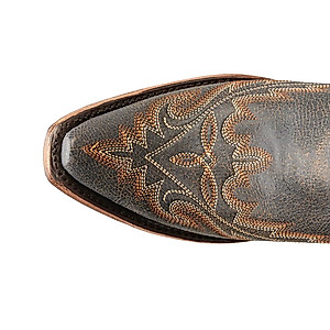 Lane Women's Lexington Western Boot Brown 7.5 M