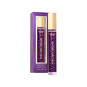 Victoria's Secret Very Sexy Orchid Eau de Parfum Rollerball, Notes of Blackcurrant, Orris Woods & Sheer Patchouli, Travel Size Mini Perfumes for Women (0.23 oz)