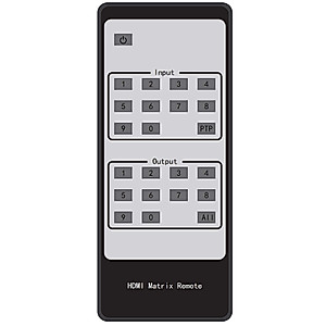 16x16 HDMI Matrix Switcher 18gbps 4K HDR Dolby Vision HDCP2.2 HDTV Routing Inputs Outputs SELECTOR SPDIF Audio CONTROL4 Savant Home Automation