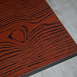 HOMCOM 3 Piece Industrial Dining Table Set, Counter Height Bar Table & Chairs Set with Footrests for Bistro, Pub, White and Brown