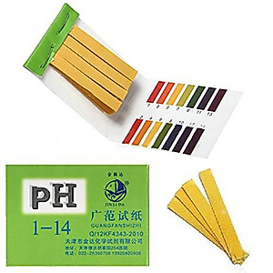 80 Full Range 1-14 pH Test Paper Strips Water Litmus Testing Kits