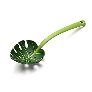 OTOTO Jungle Spoon Monstera Cooking Spoon for Nonstick Cookware- Certified BPA-Free Kitchen Spoon High Heat Resistant Nylon Spoon for Cooking- Kitchen Utensil Spoon Designed for Cooking Baking Mixing