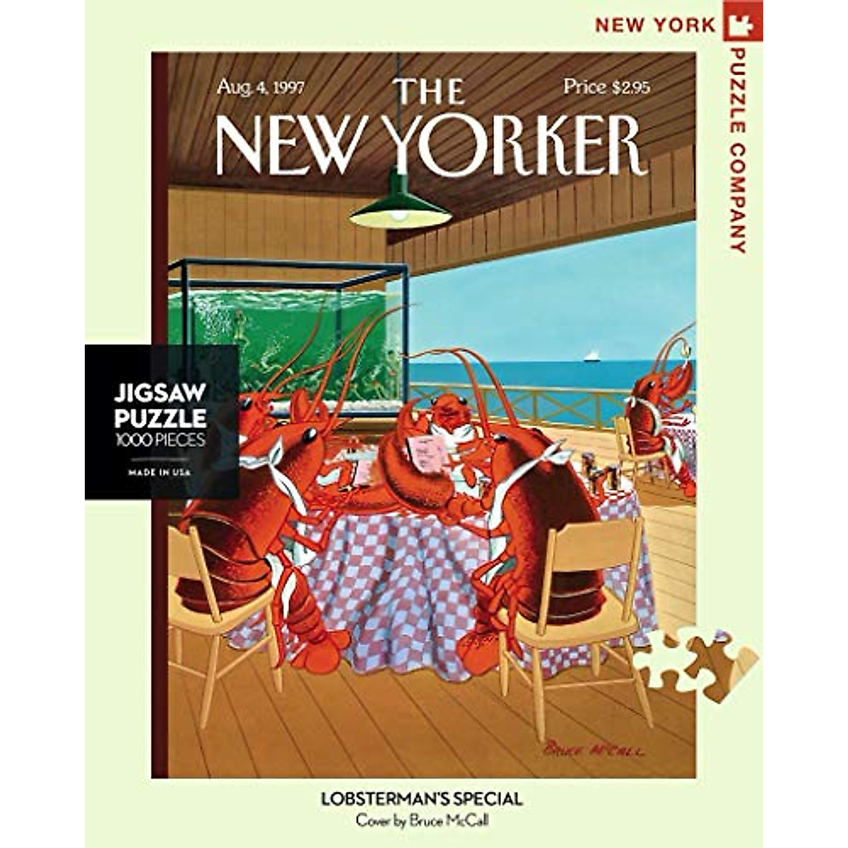 New York Puzzle Company - New Yorker Lobsterman's Special - 1000 Piece Jigsaw Puzzle