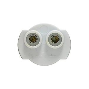 GG Grand General 76541 Amber 2" Low Profile Pearl 7-LED Marker and Clearance Sealed Light with Clear Lens, Amber/Clear