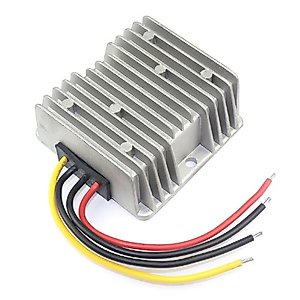 DROK® 20A 100W High Current DC Buck Converter 10-35V 12V/24V to 5V Car LED/Solar Energy Regulated Power Supply