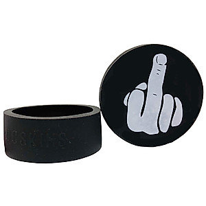 Hooch Herbal Snuff Wintergreen Pouch Packs - 3 Cans - Includes DC Crafts Nation Skin Can Cover - Middle Finger