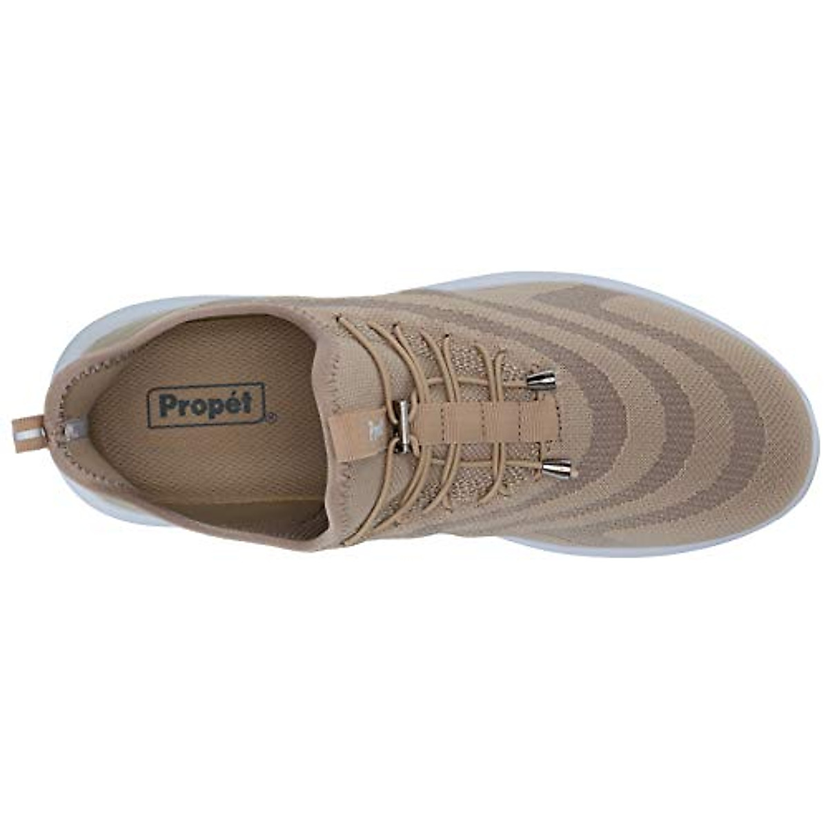 Propét Women's Travelbound Aspect Sneaker, Sand,6 M US