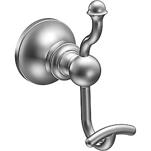 Moen DN4403CH Vale Double Robe Hook, Chrome