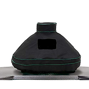 Dome Cover to Fit Large Big Green Egg Grills On Tables Or Islands -Premium Products Brand - 2 Year no BS Warranty! Free Bonus Instant Read Thermometer