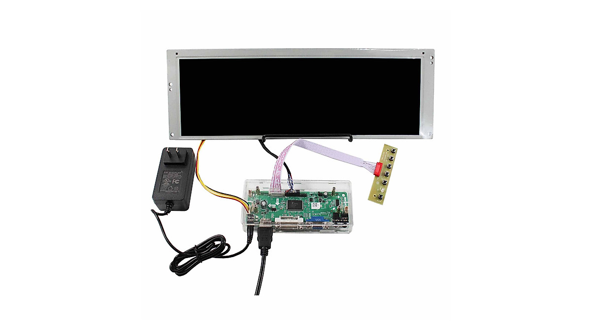 VSDISPLAY 14.9" LCD Monitor for DIY Cabinets