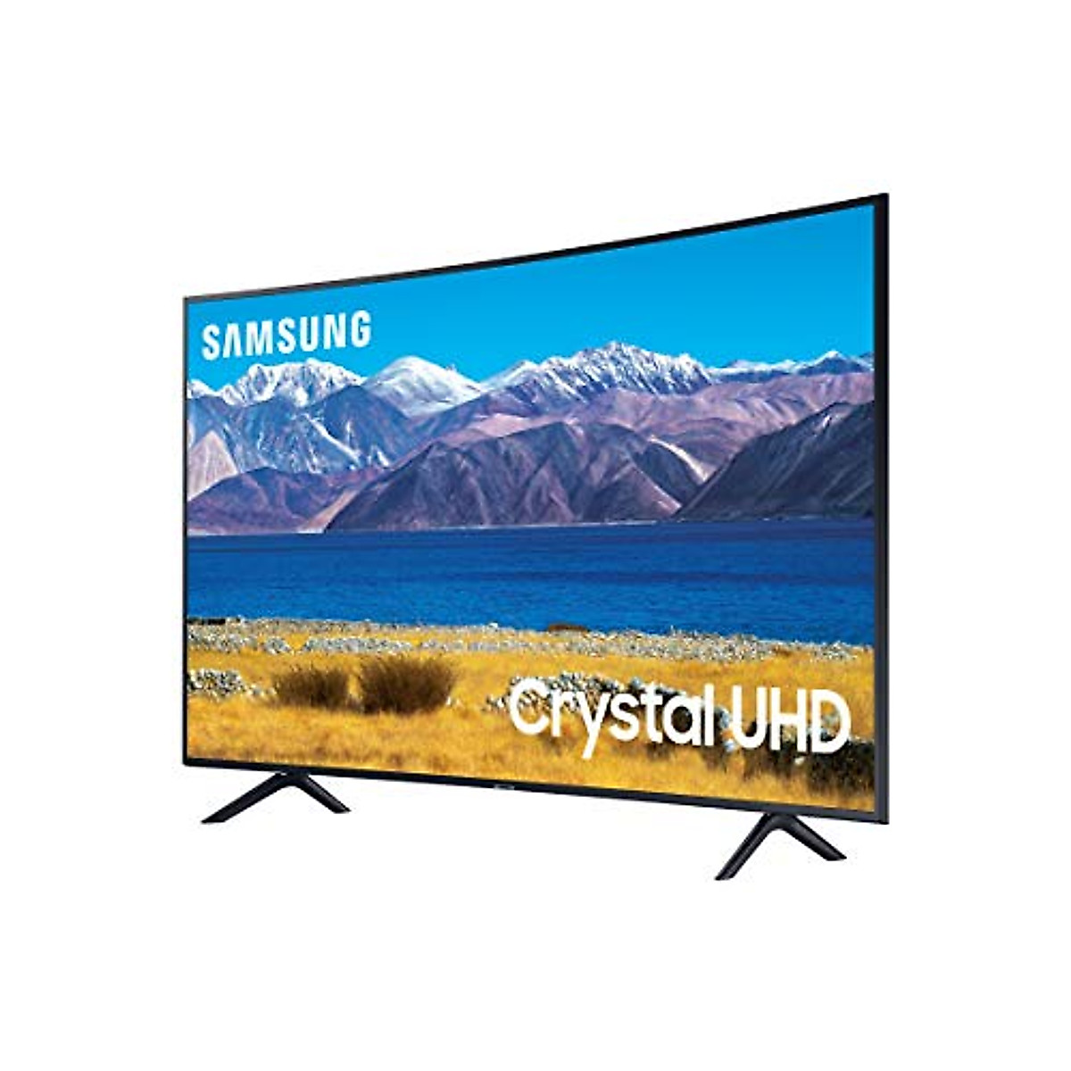 SAMSUNG 55-inch Class Curved UHD TU-8300 Series - 4K UHD HDR Smart TV With Alexa Built-in (UN55TU8300FXZA, 2020 Model)