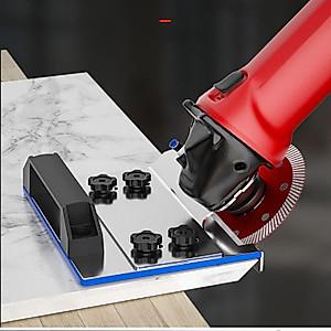 Generic Ultimate Tile Cutting Solution - Angle Grinder Tool with Stand for 45 Degree Chamfering，Angle Grinder Tile Chamfer Stand for 100-Type Angle Grinders.