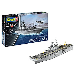 Revell 05178 Assault Carrier USS WASP Class 1:700 Scale Model Kit