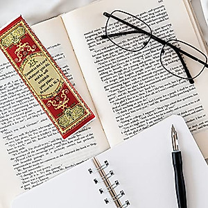 Fabric Bible Bookmark with Bonus Tassel Bookmark - Proverbs 16:3: Commit to The Lord Bible Book Markers - Christian Bookmarks for Women & Men - Religious Bookmarks - Christian Gifts for Women