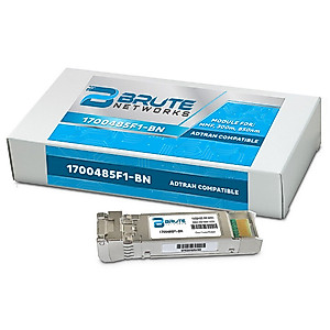 Brute Networks 1700485F1-BN - 10GBASE-SR 300m MMF 850nm SFP+ Transceiver (Compatible with OEM PN# 1700485F1)