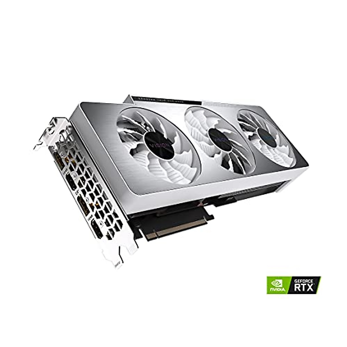 GIGABYTE GeForce RTX 3070 Ti Vision OC 8G Graphics Card, WINDFORCE 3X Cooling System, 8GB 256-bit GDDR6X, GV-N307TVISION OC-8GD Video Card
