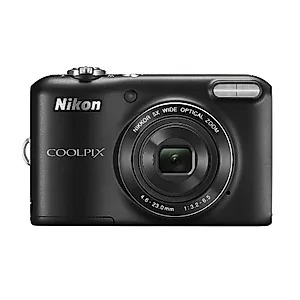 Nikon COOLPIX L28 20.1 MP Digital Camera with 5x Zoom Lens and 3" LCD (Black) (OLD MODEL)