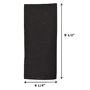 HQRP 4-pack Carbon Filter compatible with Holmes HAPF30 / AER1 series HEPA Filters HAPF30CS, HAPF300, HAPF300D, HAPF30AO, HAPF300AH, HAPF30AT