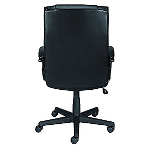 STAPLES® Turcotte Luxura® High Back Executive Chair, Black