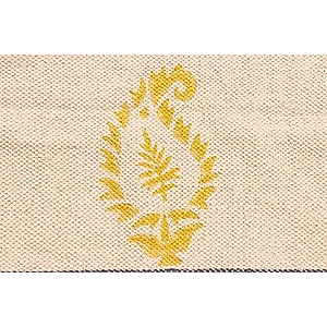 Casavani Upgraded Boho Bathroom Rug 100% Woven Geometric Rug for Bedroom Blue and Yellow Rug Bohemian Bath Mat, Kitchen Rug Washable Cotton Throw Rug Tassel Rug for Living Room 4x15 Feet Runner