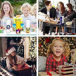 VACVOU 2 Pack Sublimation Tumblers 20 oz Skinny Straight, Double Wall Insulated Stainless Steel Sublimation Tumblers Cups with Lid and Straws Sublimation Blank Tumbler for DIY Gift