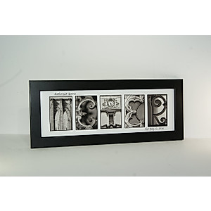 Creative Letter Art Personalized Sign in Nature Themed Alphabet Photograph Letters for Personalized Gift, Wedding, Graduation, Anniversary, Baby Name or any Occasion