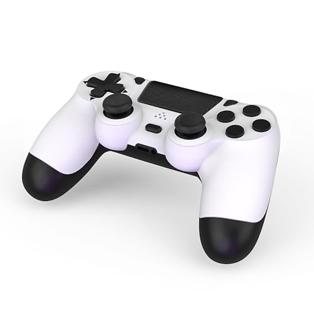 MOVONE Wireless Controller Dual Vibration Game Joystick Controller for Ps4 Controller/Slim/Pro,Compatible with PS4 Console（White ）
