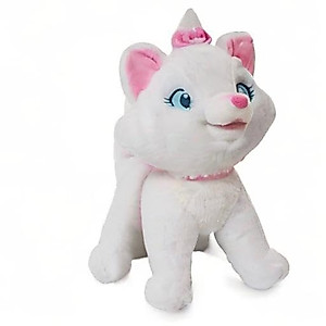 Disney Store Official Marie Plush - The Aristocats - 16 Inch Toy Figure - Authentic Store Product - Soft and Huggable - Collectible Plush - Adorable Gift for Kids - Suitable for All Ages