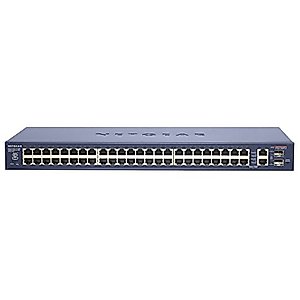 ProSafe 48-Port 10/100 Smart Switch with 2 Gigabit Ports