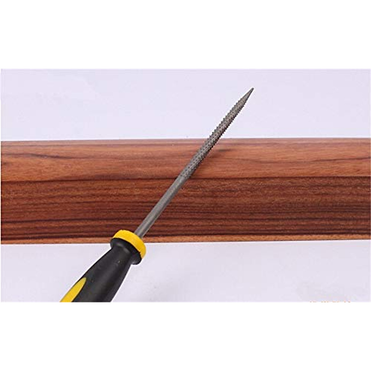 WYZBEN Mini File Set Microtech Needle Rasp Filling Tool Woodworking Files Hobby Hand DIY Folder Metal Filing Flat Wood Carving Tools - (Color: CD-140)