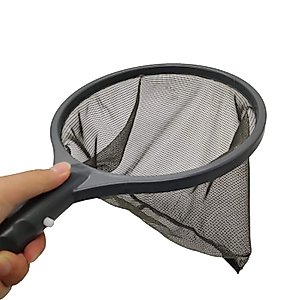 CALIDAKA Pool Skimmer Net Fine Mesh,Swimming Pool Cleaning Tools Leaf Fine Mesh Net Skimmer,Pool Hand Leaf Skimmer Net,Swimming Pool Cleaner Supplies,for Spa, Hot Tub