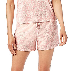 Lucky Brand Ladies' 4-Piece Pajama Set XS Size (Mini Denim Floral)