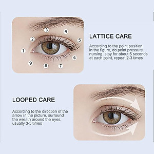 npkgvia Eye Dry Battery Easy Control and Use Home Beauty Device Male Dildo (Gold, One Size)