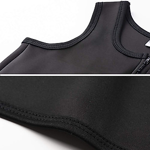 XUJI Women FTM Transgender Tomboy Trans Chest Binder Tank Top (B-M)