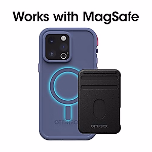 OtterBox FRE Series Waterproof Case with MagSafe (Designed by LifeProof) for iPhone 14 Pro Max (ONLY) - Valor (Purple)