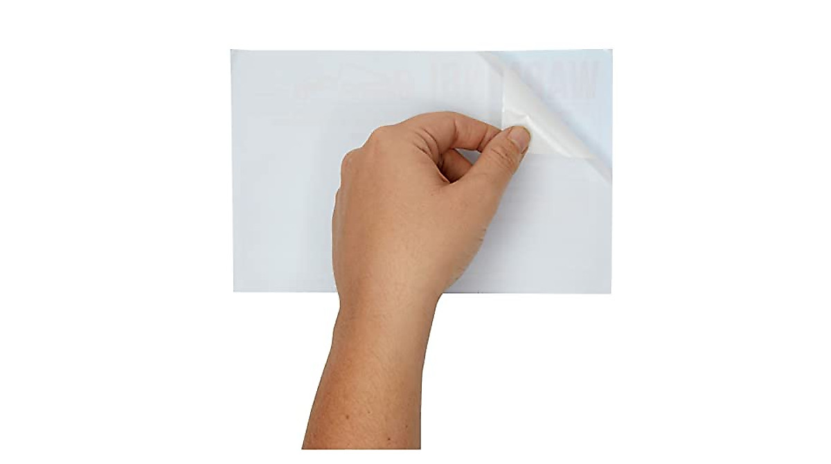50-Pack Blue Parking Violation Stickers for Unauthorized Vehicles