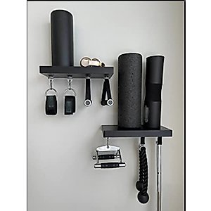 Tonal Floating Accessory Shelf (Black)