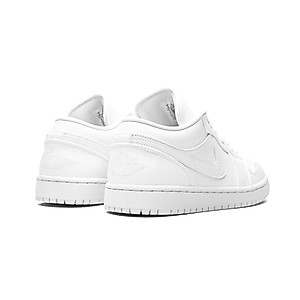 Jordan Womens WMNS Air 1 Low AO9944 111 Triple White - Size 6.5W